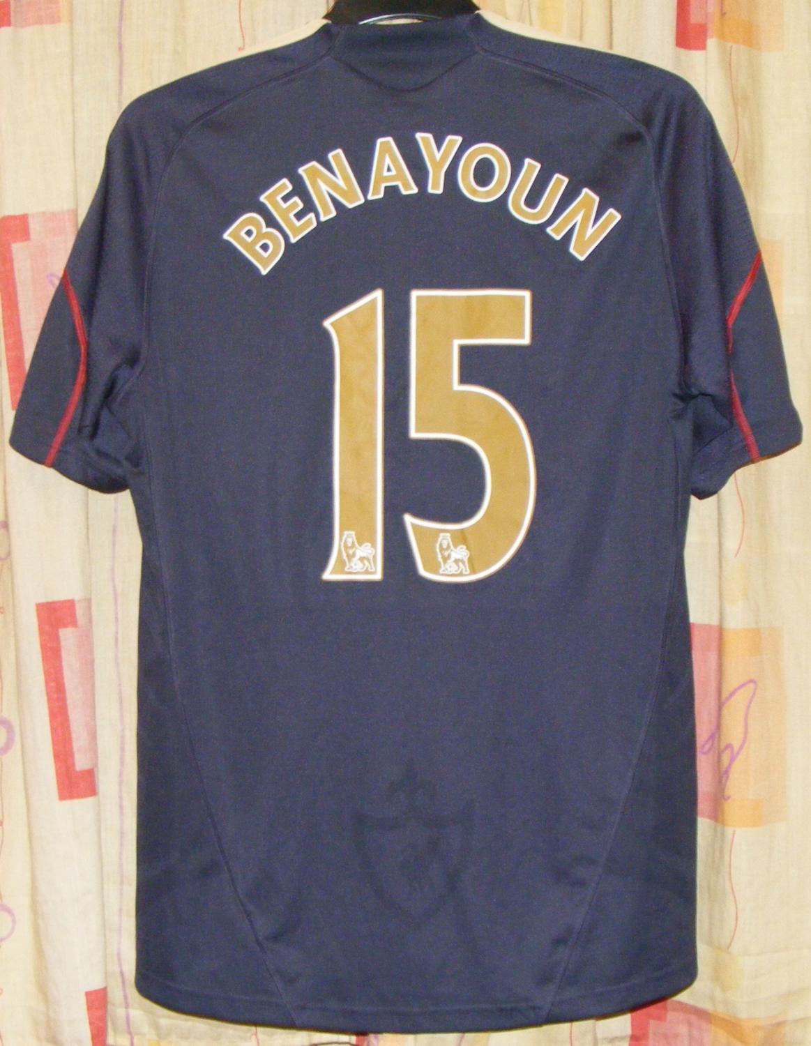 Liverpool Away football shirt 2009 - 2010. Sponsored by Carlsberg