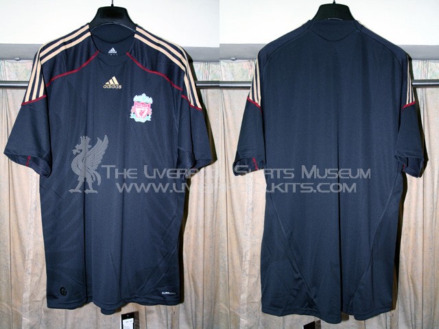 Liverpool Especial Camiseta de Fútbol 2009 - 2010. Sponsored by no sponsor