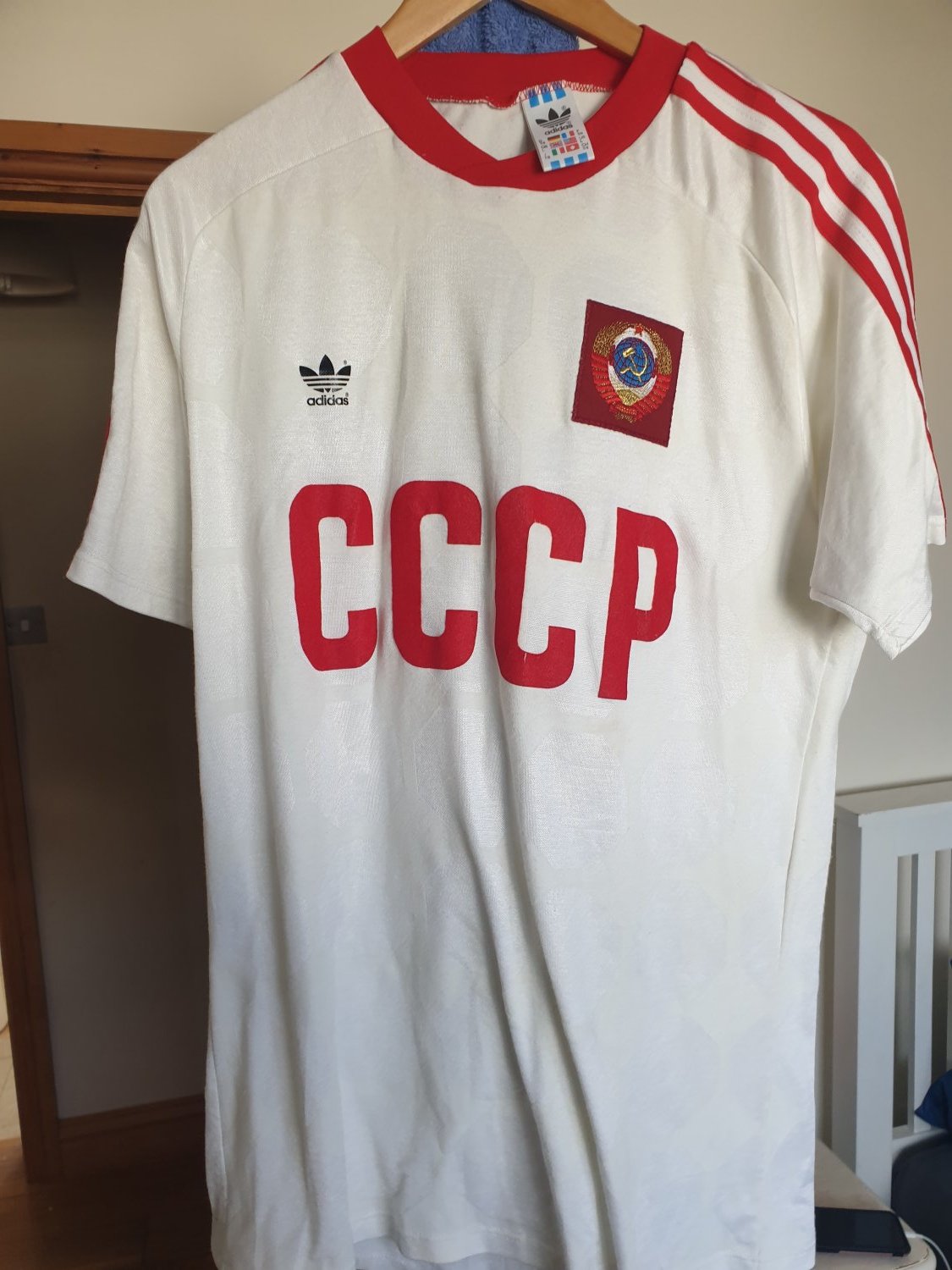 CCCP / USSR Away football shirt 1988