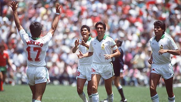 Mexico Away football shirt 1986