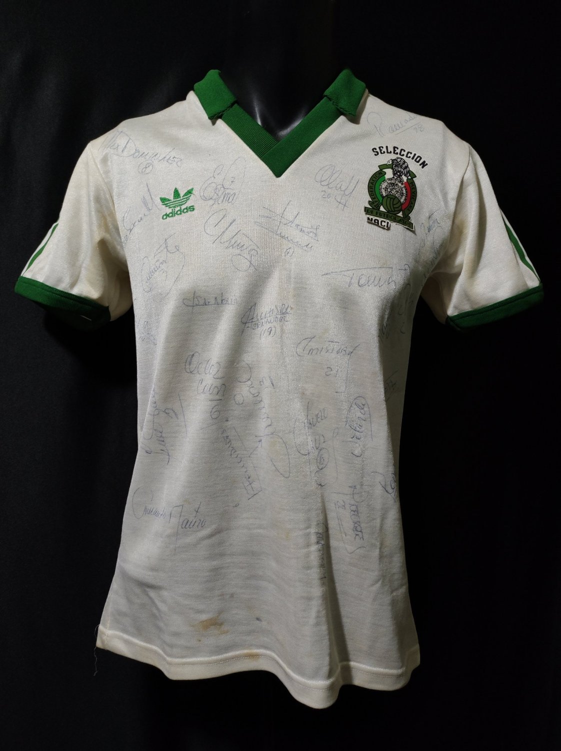 Mexico Away football shirt 1987
