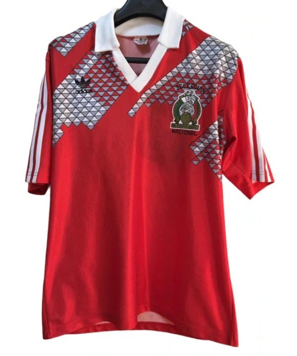 Mexico Visitante Camiseta de Fútbol 1990
