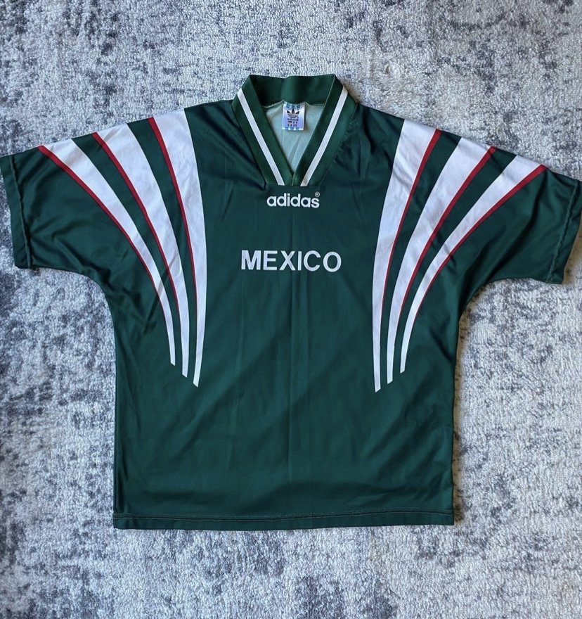 Mexico Home voetbalshirt 1996