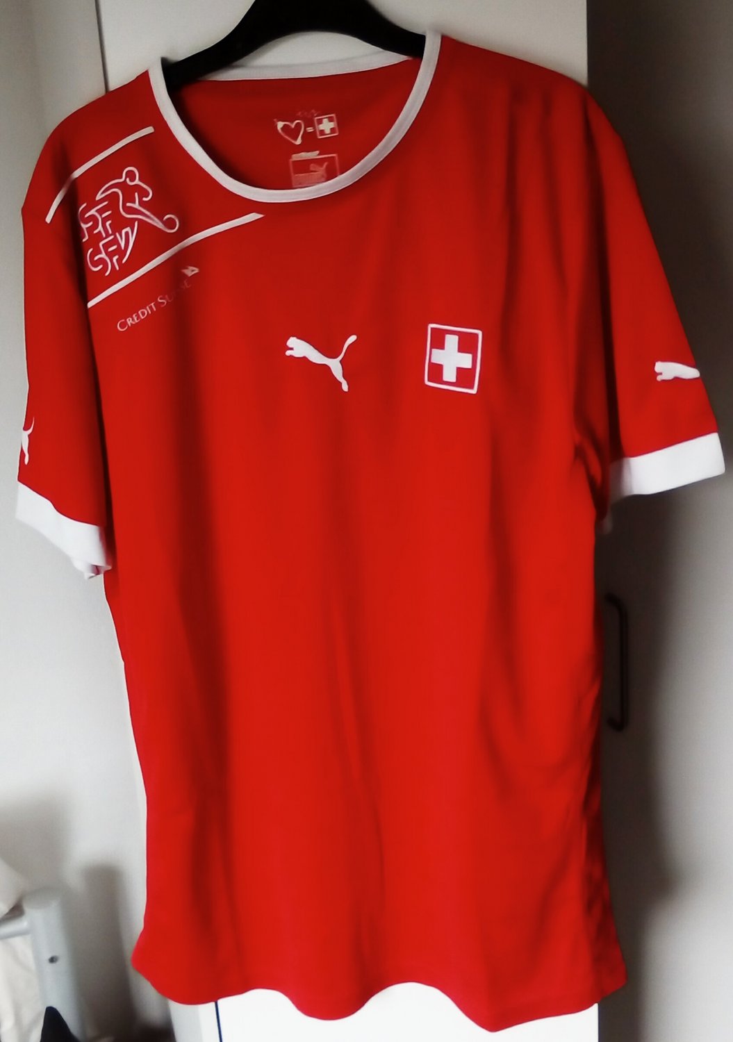 Switzerland Home football shirt 2011 - 2012