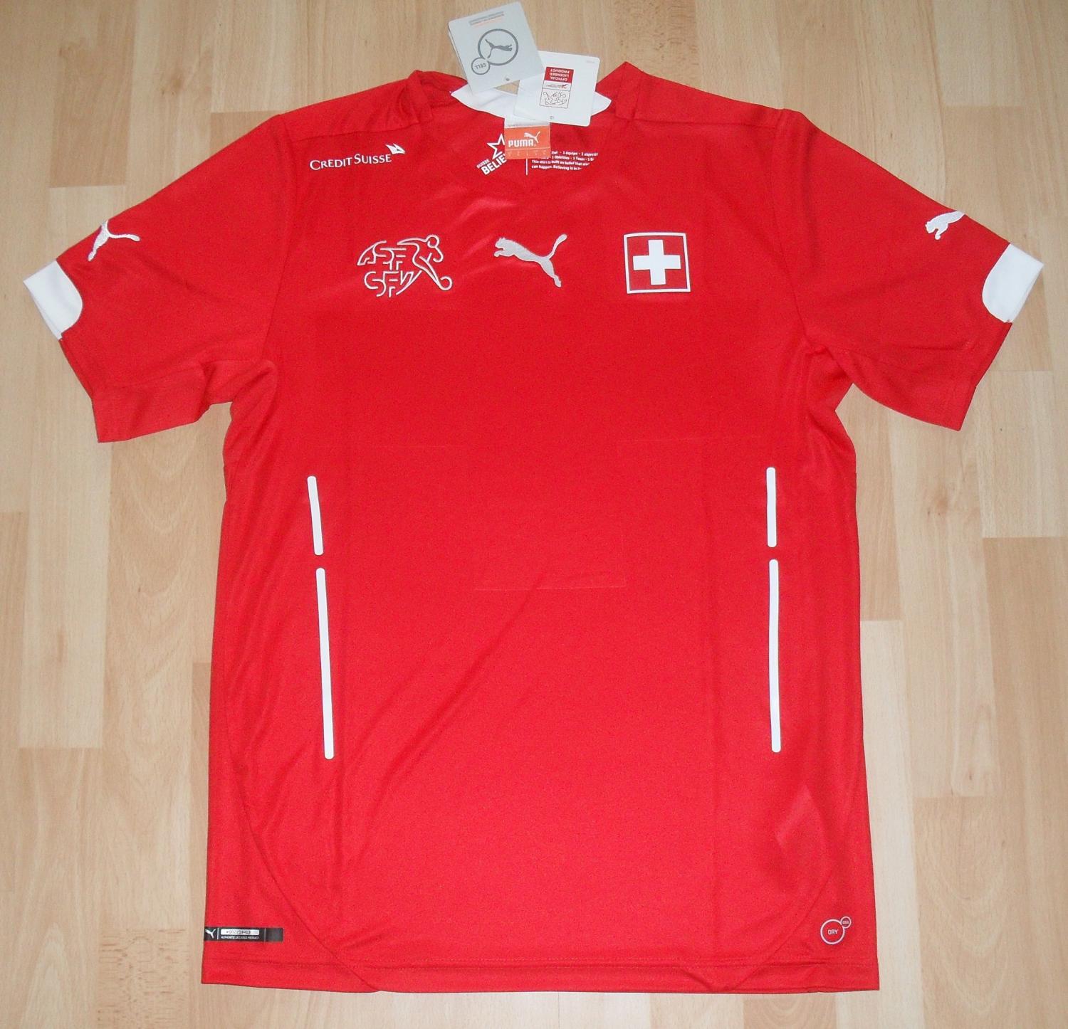 Switzerland Home football shirt 2014 - 2015