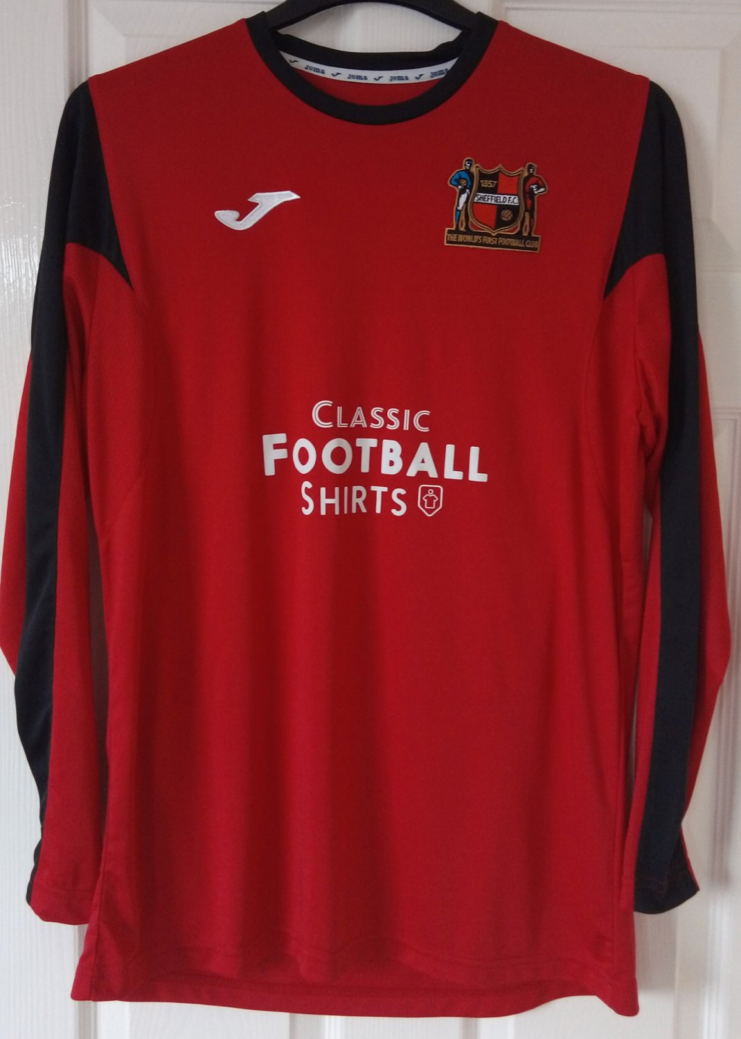 Sheffield FC Home football shirt 2017 - 2018. Sponsored by Classic ...
