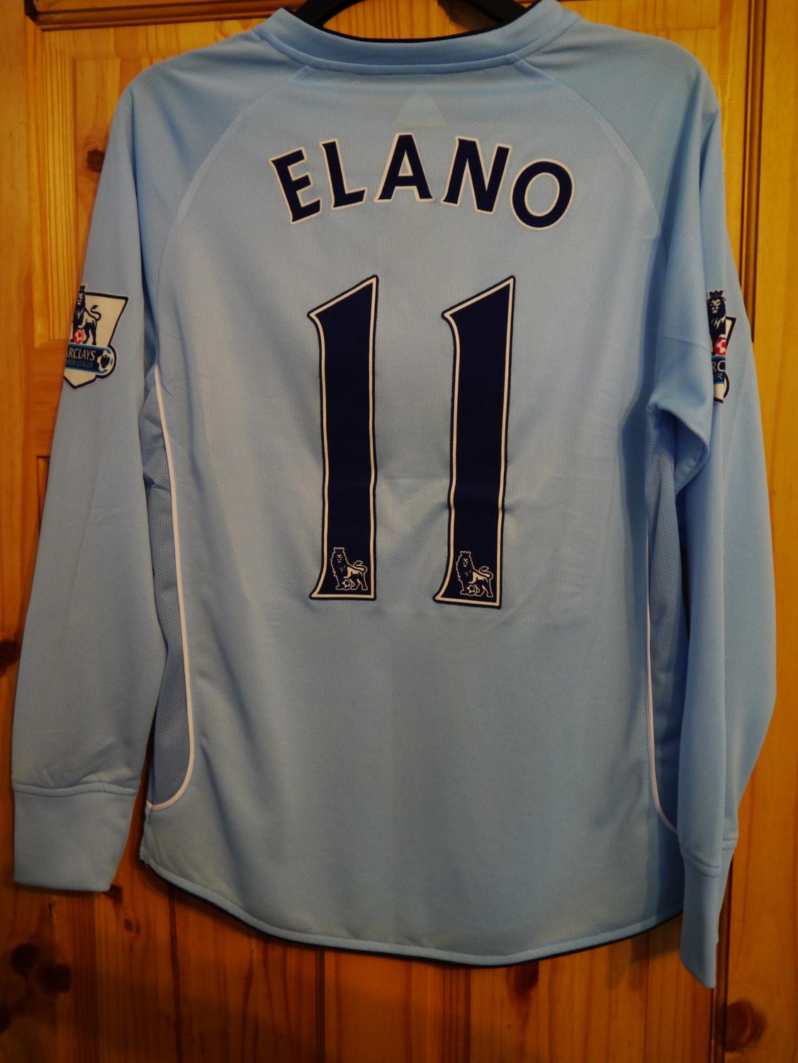 Manchester City Special football shirt 2008. Sponsored by no sponsor