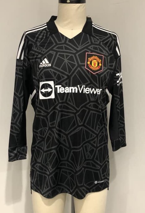 Manchester United Portero Camiseta de Fútbol 2022 - 2023. Sponsored by ...
