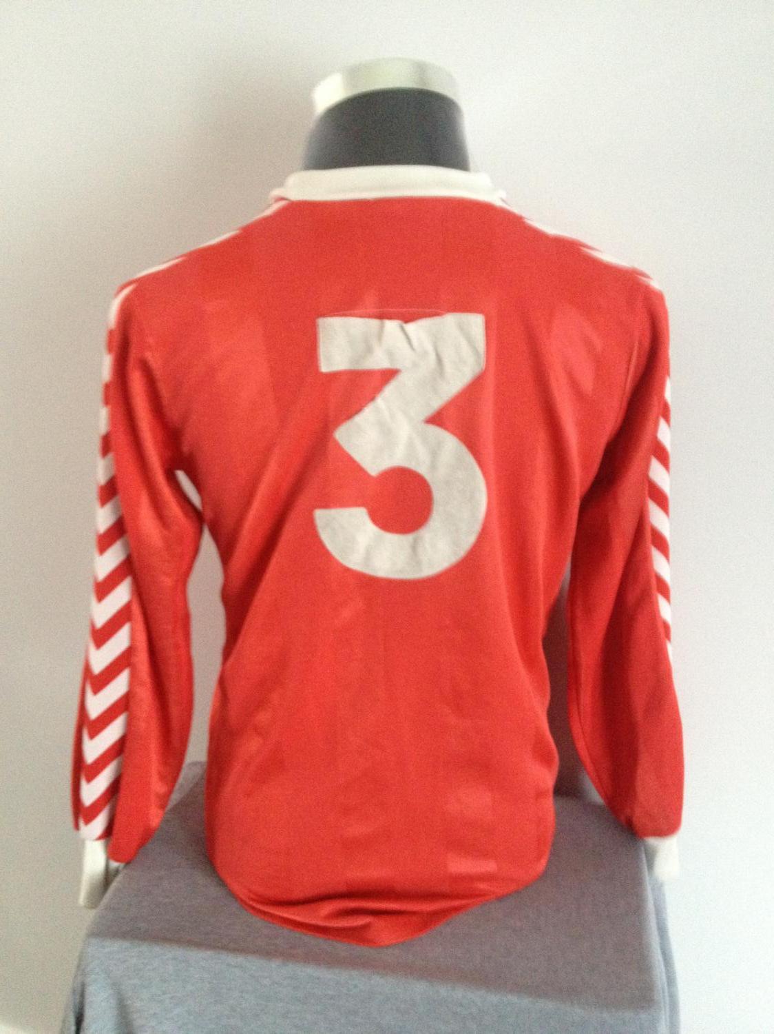 Middlesbrough Home football shirt 1986. Sponsored by Camerons