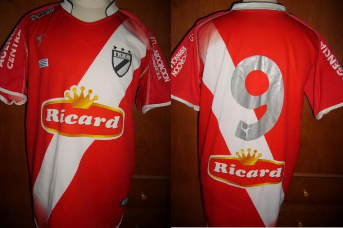 Danubio Away football shirt 2007 - 2008