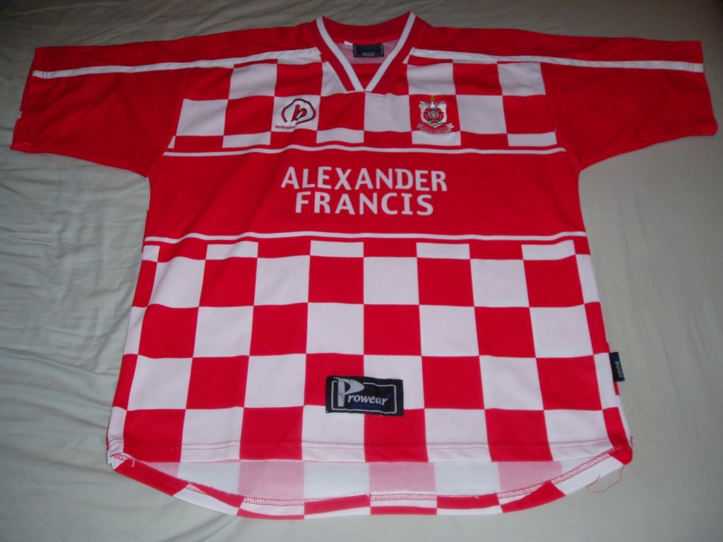 Farnborough FC Home football shirt 2003 - 2004