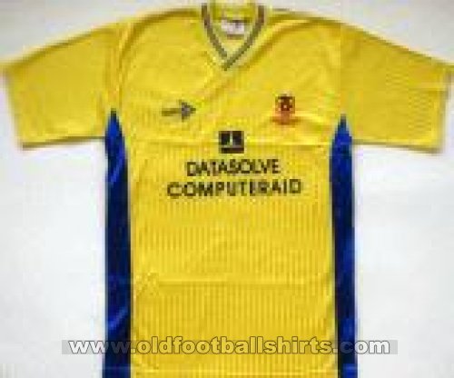 Farnborough FC Home football shirt 1988 - 1989