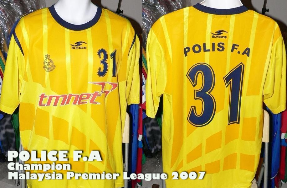 PDRM FA Away football shirt 2006 - 2007