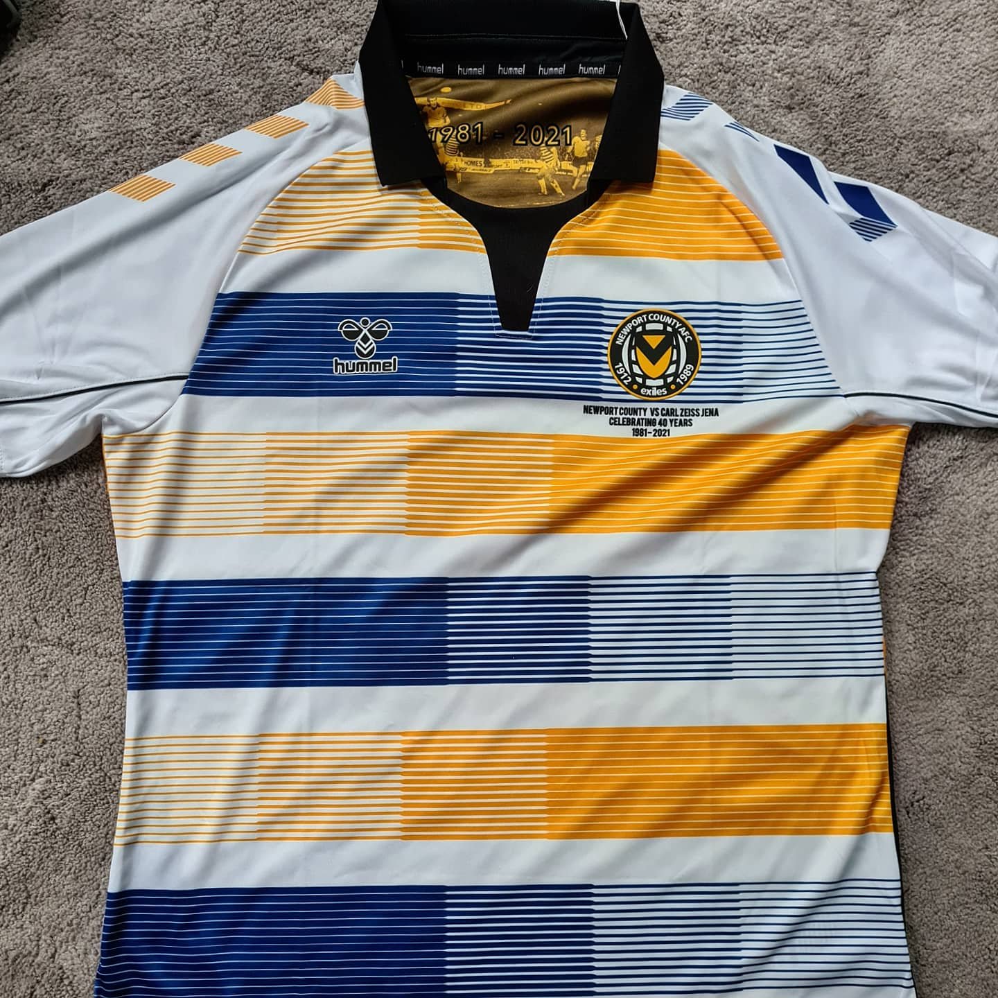 New Season Newport County Special football shirt 2021.