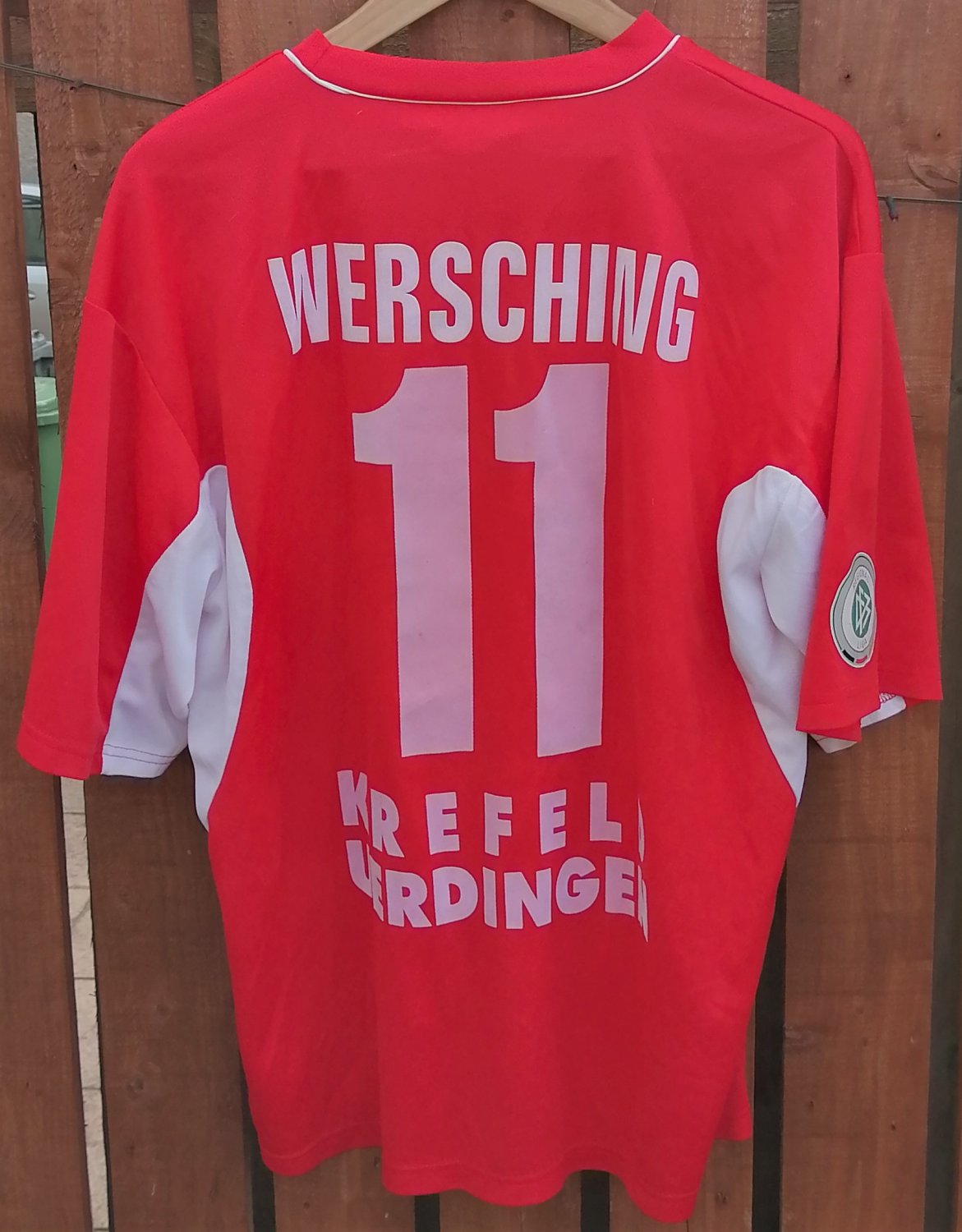 KFC Uerdingen 05 Away football shirt 2003 - 2004