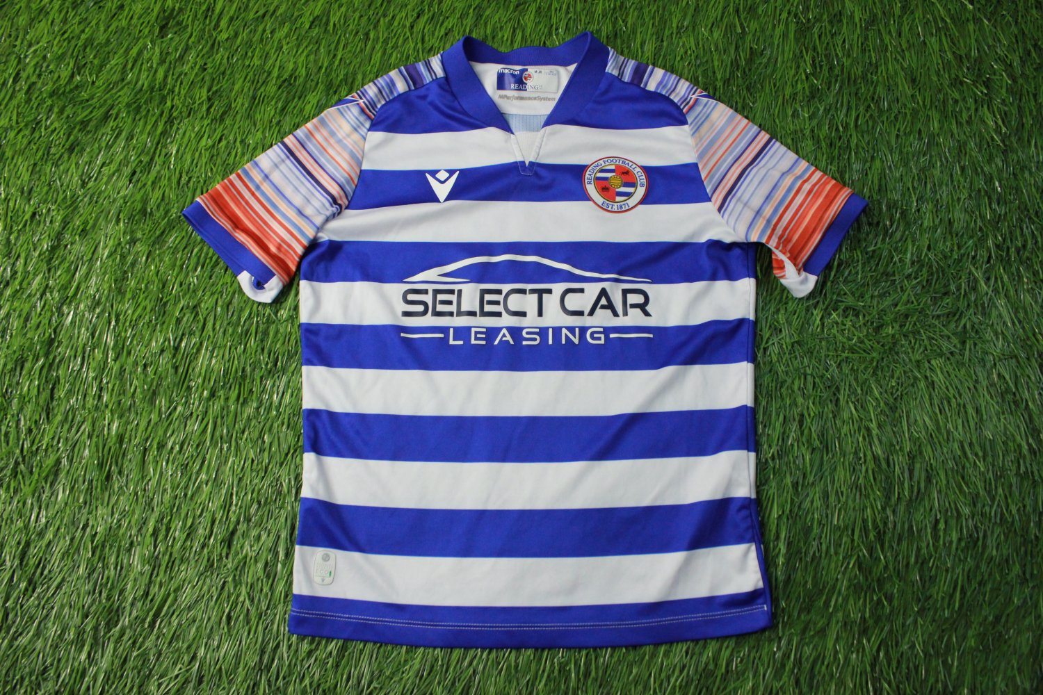 Reading Home football shirt 2022 - 2023. Sponsored by Select Car Leasing