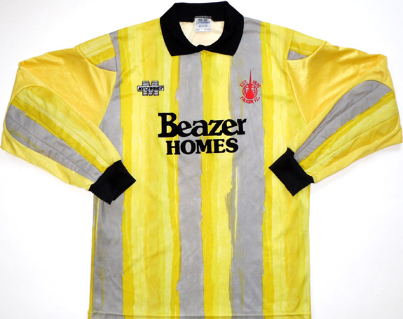 Falkirk Goalkeeper football shirt 1994 - 1996