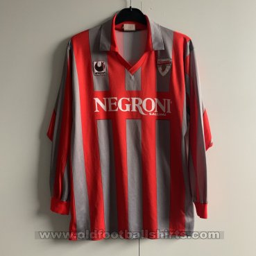 U.S. Cremonese Home football shirt 1995 - 1996. Sponsored by Negroni Salumi