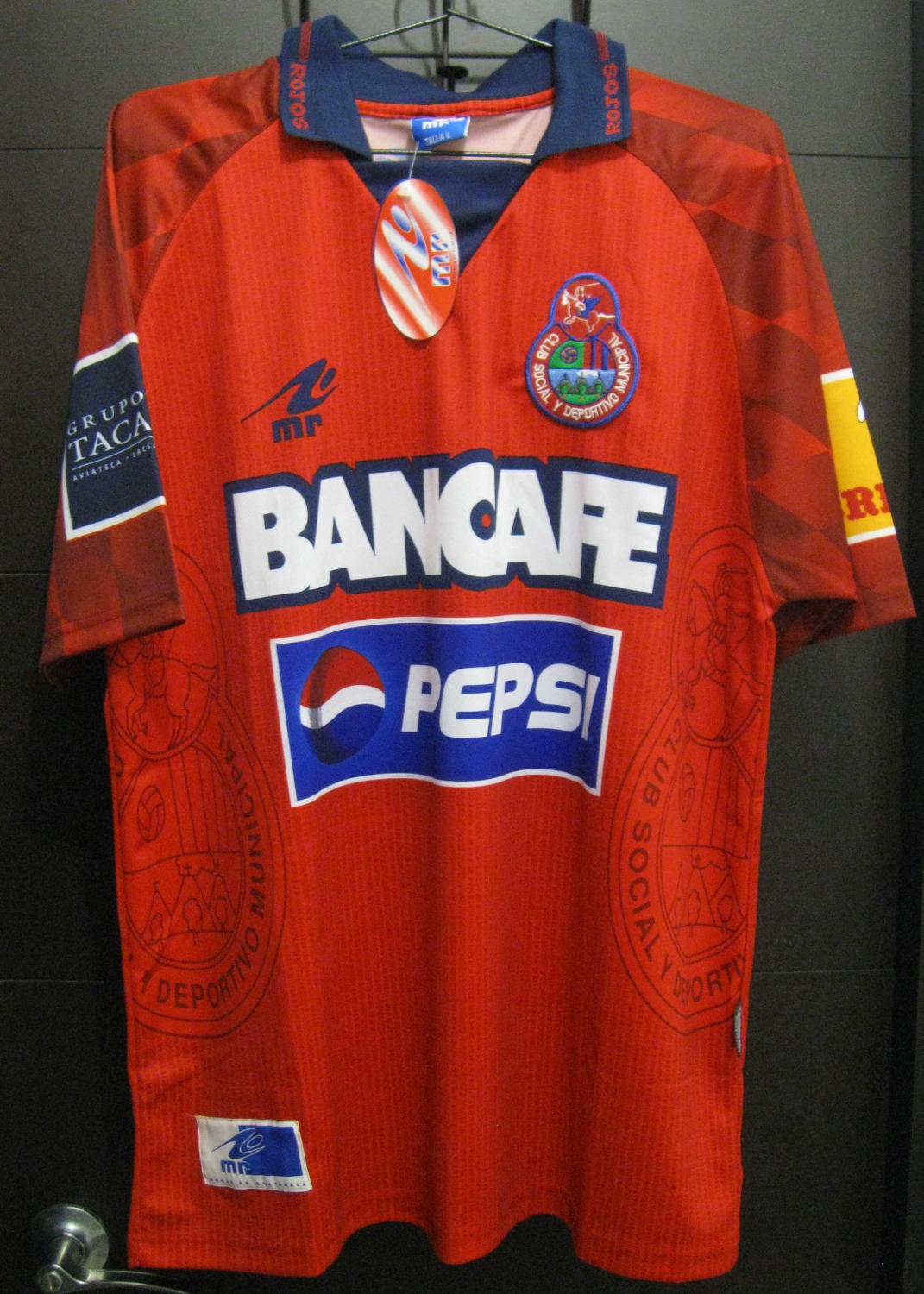 Municipal Home Camiseta de Fútbol 1998