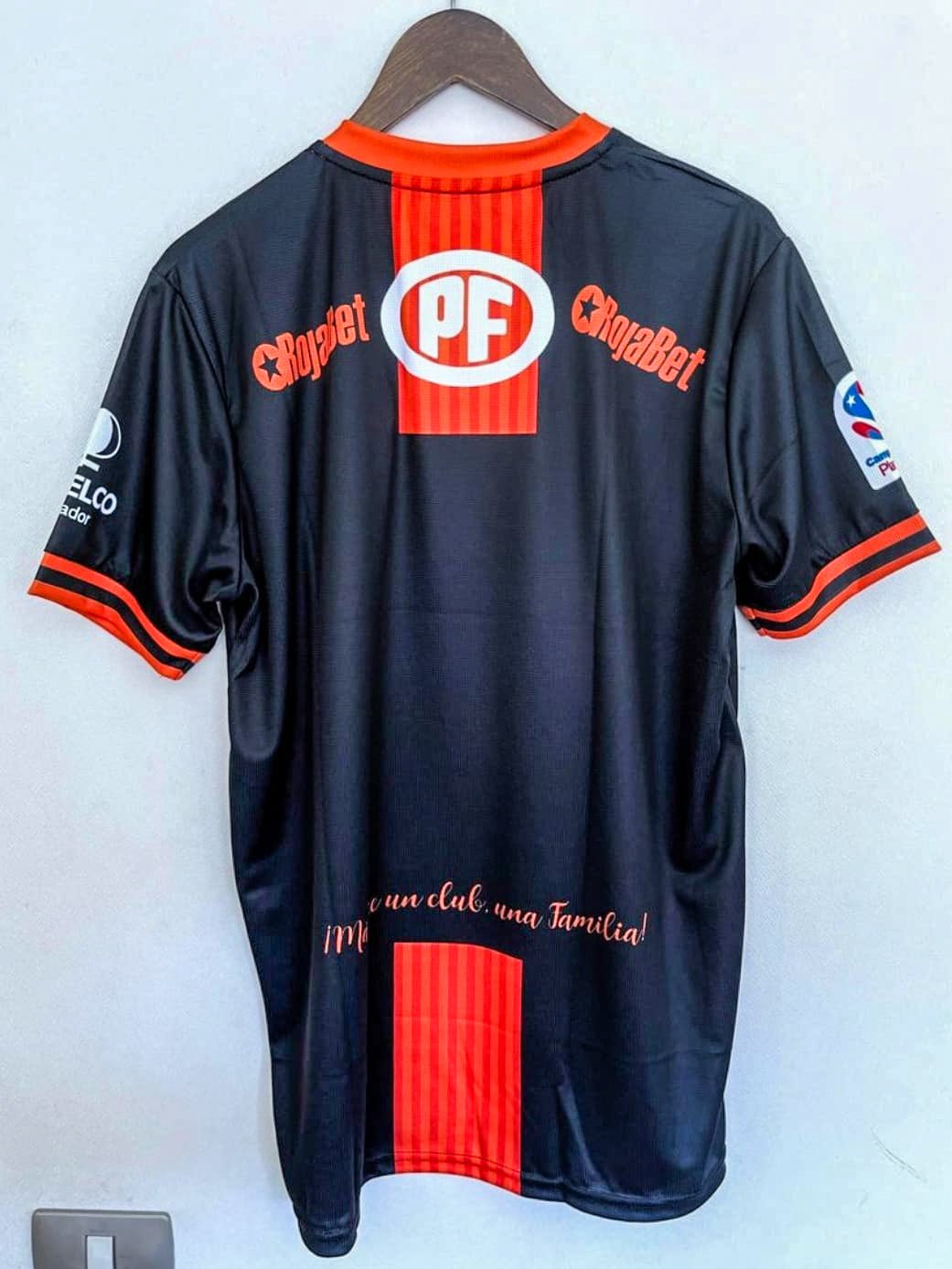 Cobresal Third football shirt 2022. Sponsored by CSI