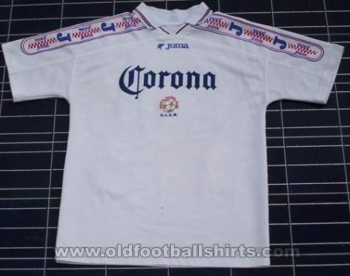 Club Deportivo Marte Home football shirt 1997 - 1998. Sponsored by Corona