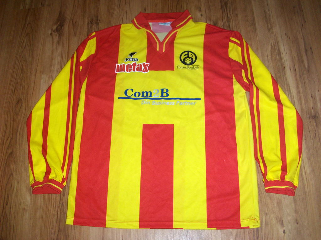 Farum Boldklub Home football shirt 2001 - 2002
