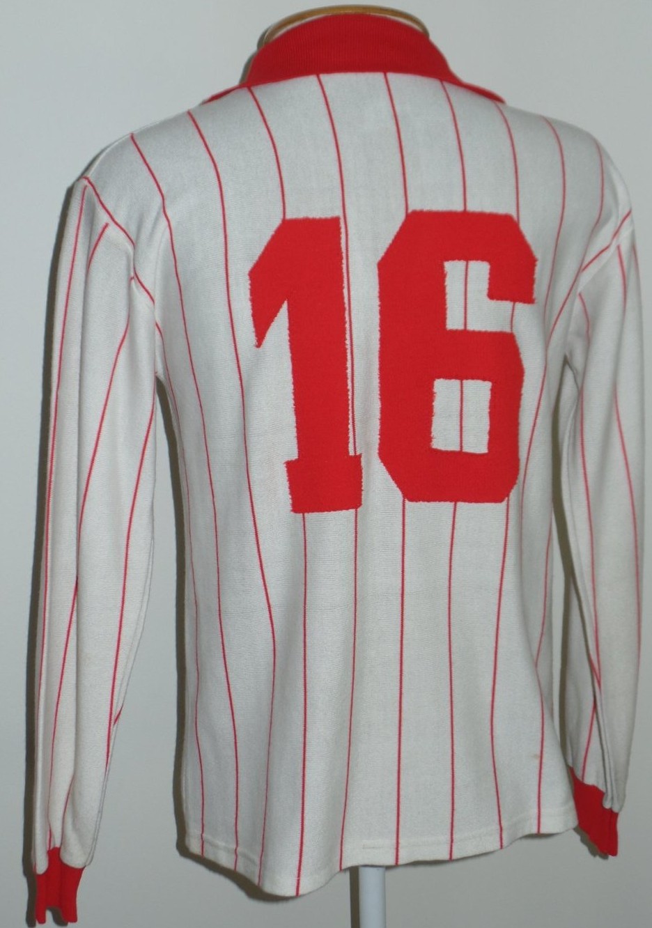 Rimini Calcio Home football shirt 1982 - 1983. Sponsored by Stella Artois