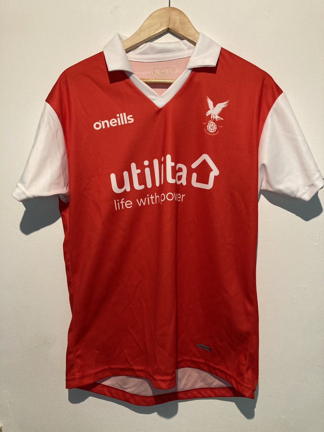Whitehawk Home football shirt 2020 - 2021. Sponsored by utilita