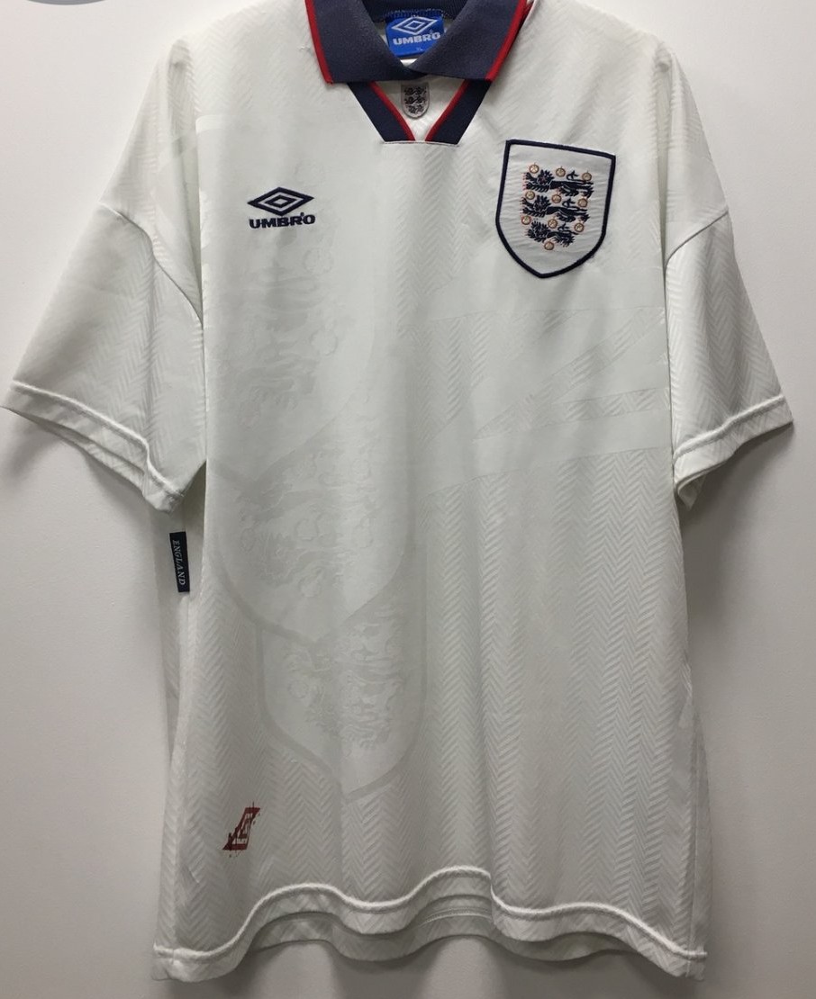 England Home football shirt 1993 - 1995