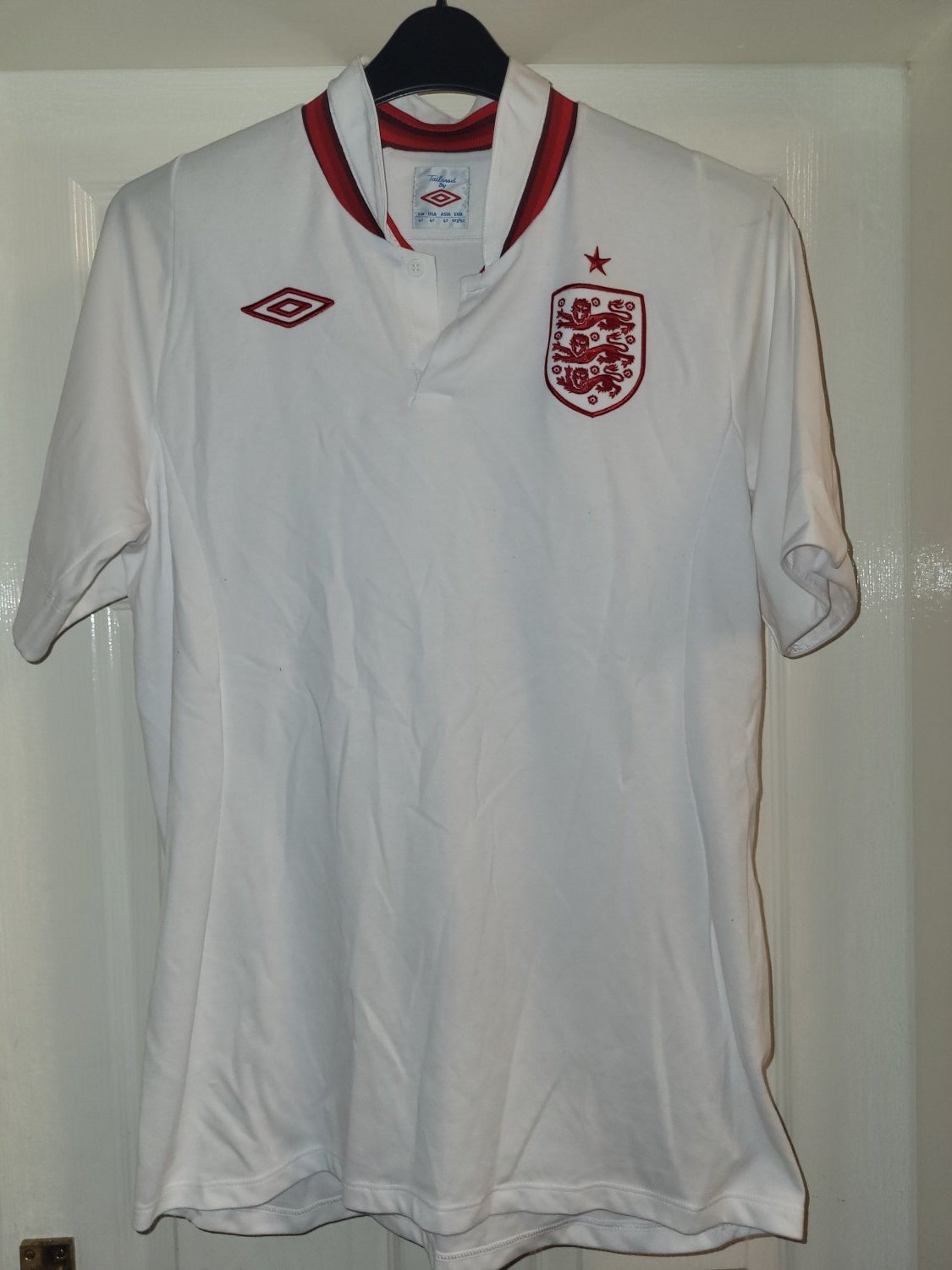 England Home football shirt 2012