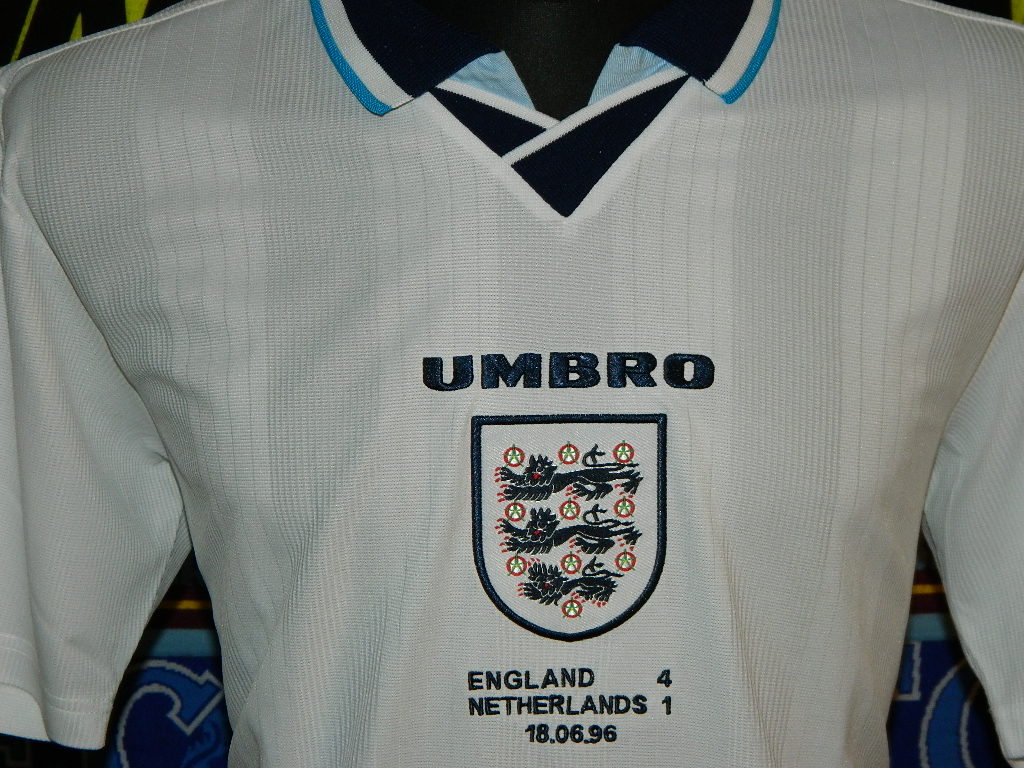 England Home football shirt 1995 - 1996