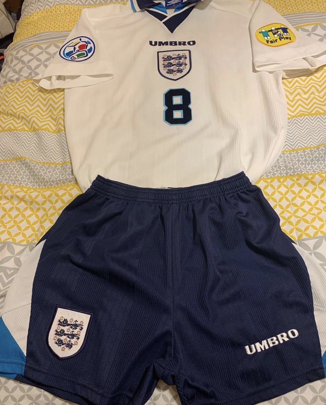 England Home football shirt 1995 - 1996