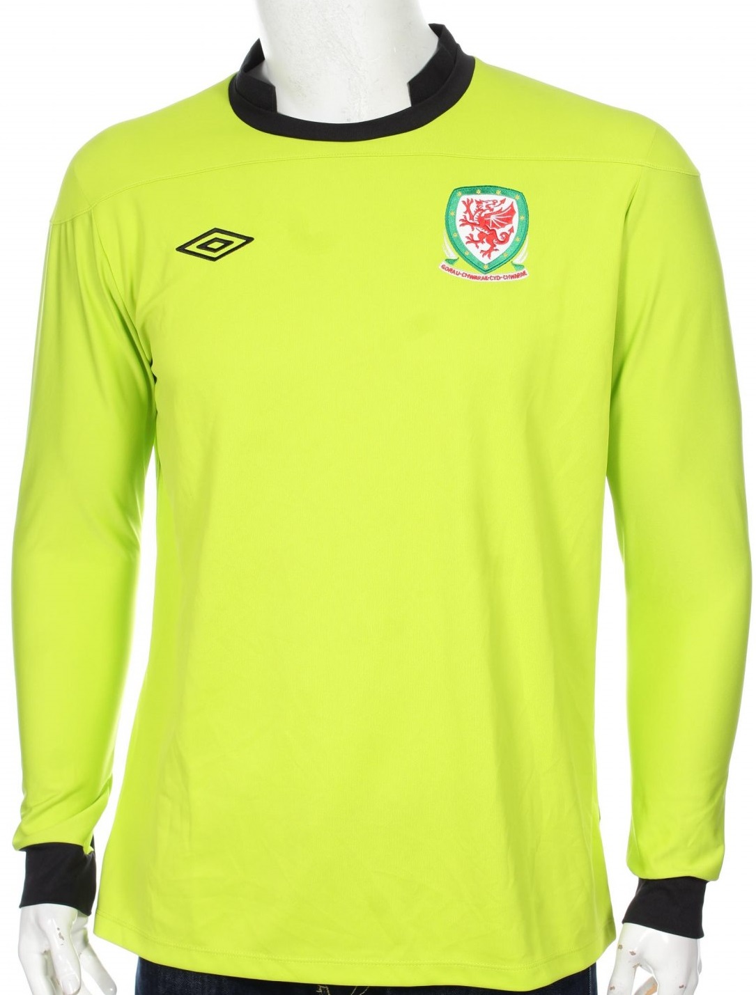 Wales Goalkeeper football shirt 2011 - 2012