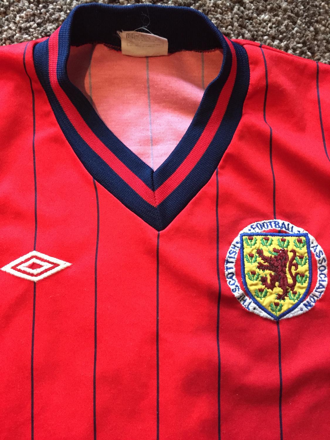Scotland Away football shirt 1982 - 1985