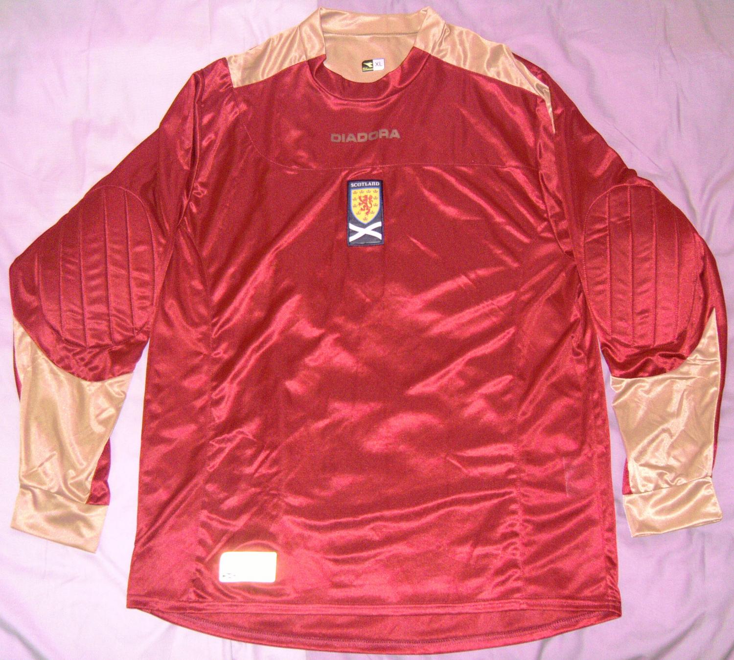 Scotland Goalkeeper football shirt 2006
