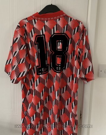 Scotland Special football shirt 1990. Sponsored by B&Q