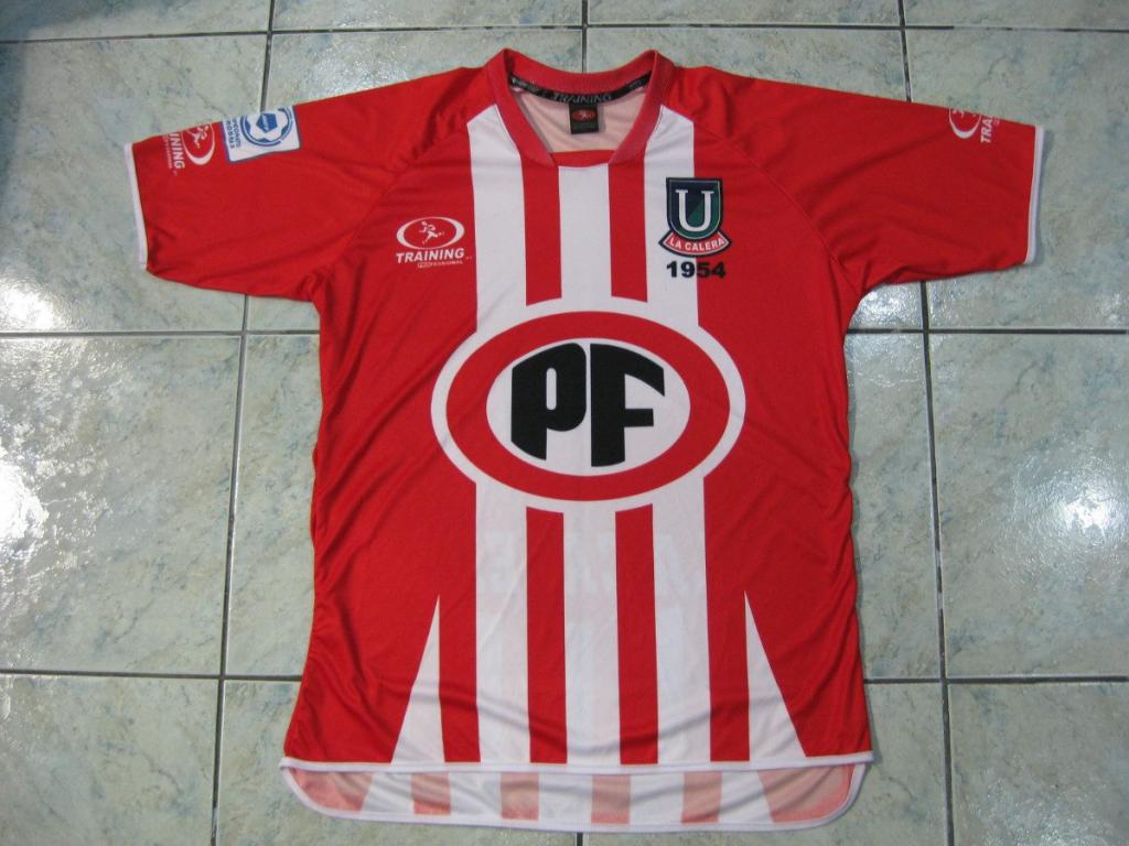 Union la Calera Home football shirt 2011 - 2012. Sponsored by PF