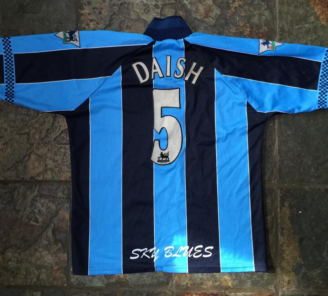 Coventry City Home football shirt 1997 - 1998. Sponsored by Subaru