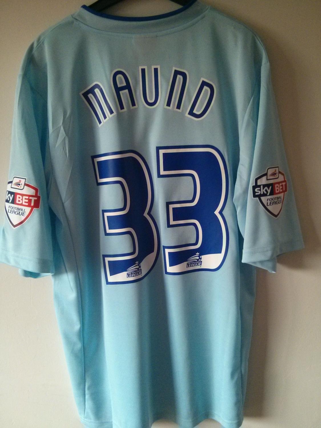 Coventry City Home football shirt 2013 - 2014. Sponsored by no sponsor