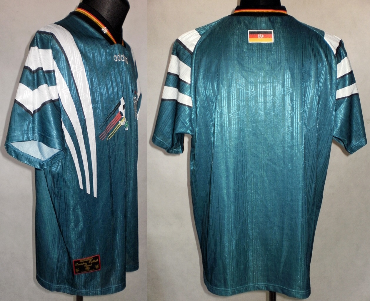 Germany Away football shirt 1996 - 1998