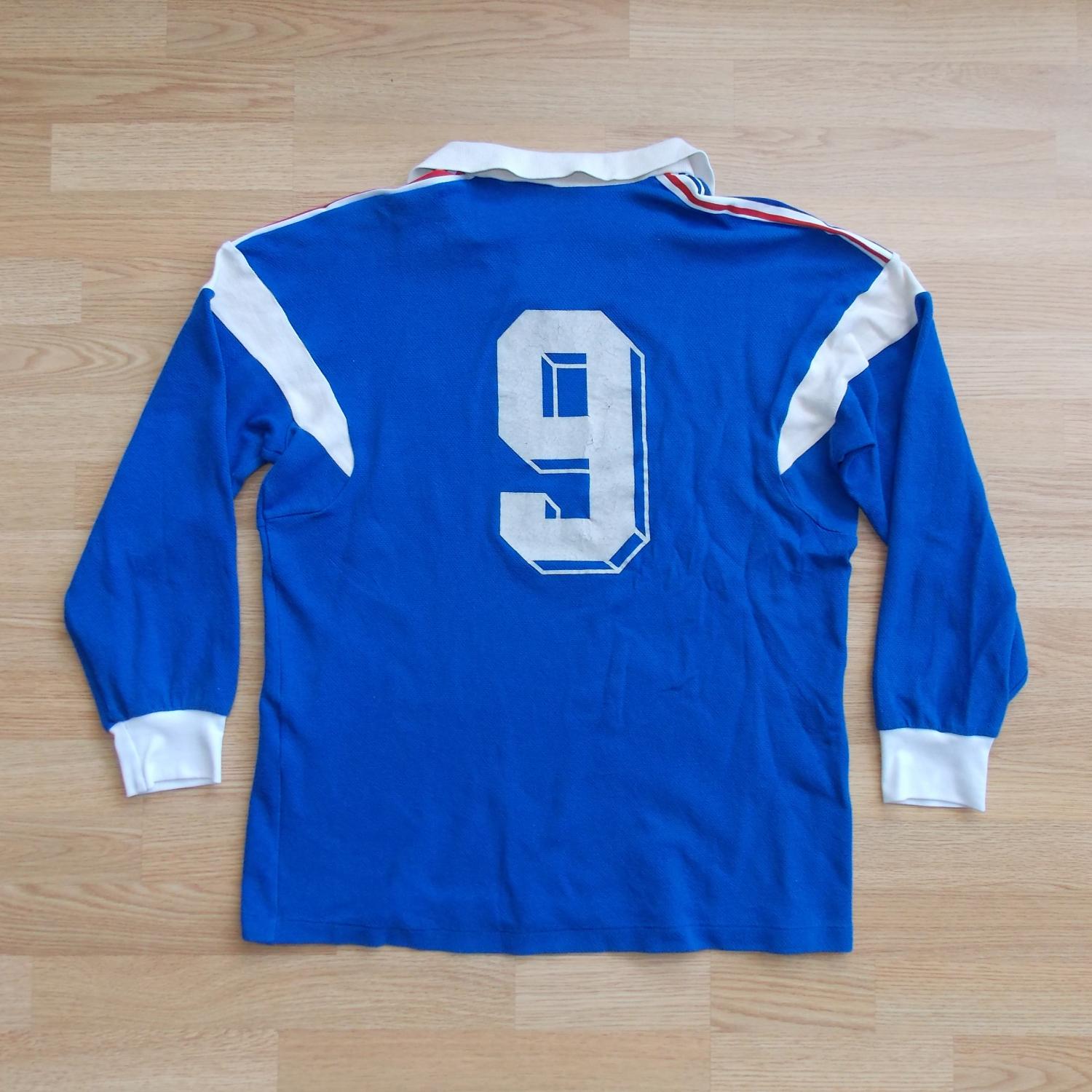 France Home Maillot de foot 1990