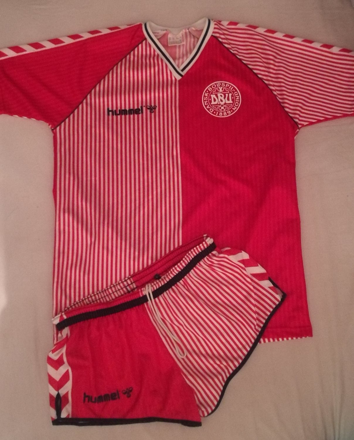 Denmark Home Camiseta de Fútbol 1986 - 1987
