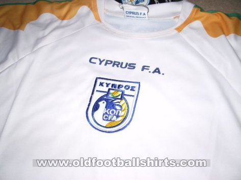 Cyprus Training/Leisure football shirt 2006 - 2008