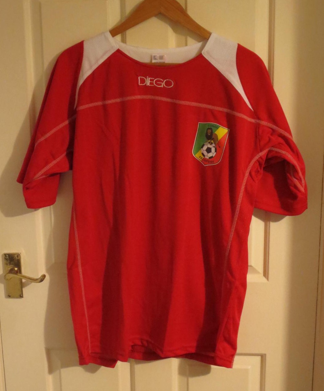 Congo Home maglia di calcio 2010 - 2011