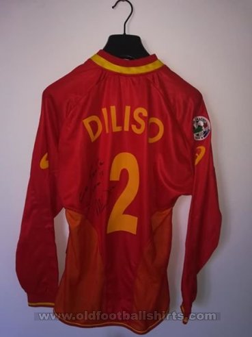 U.S. Catanzaro 1929 Home football shirt 2005 - 2006. Sponsored by Catanzaro
