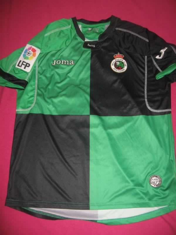 Racing Santander Away football shirt 2008 - 2009