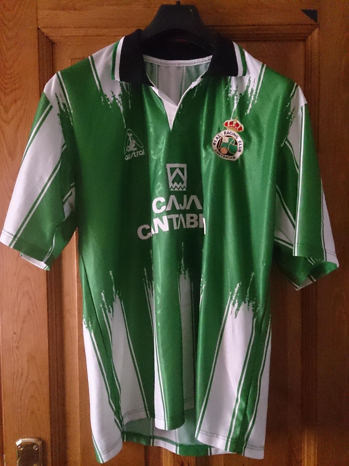 Racing Santander Visitante Camiseta de Fútbol 1997 - 1998