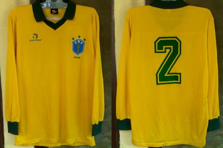 Brazil Home football shirt 1986 - 1989