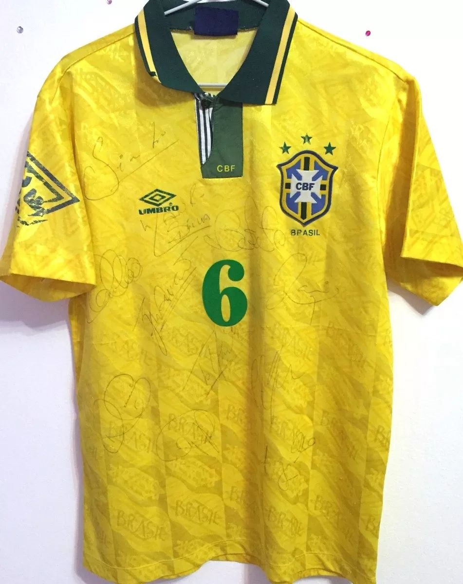 Brazil Home football shirt 1991 - 1993
