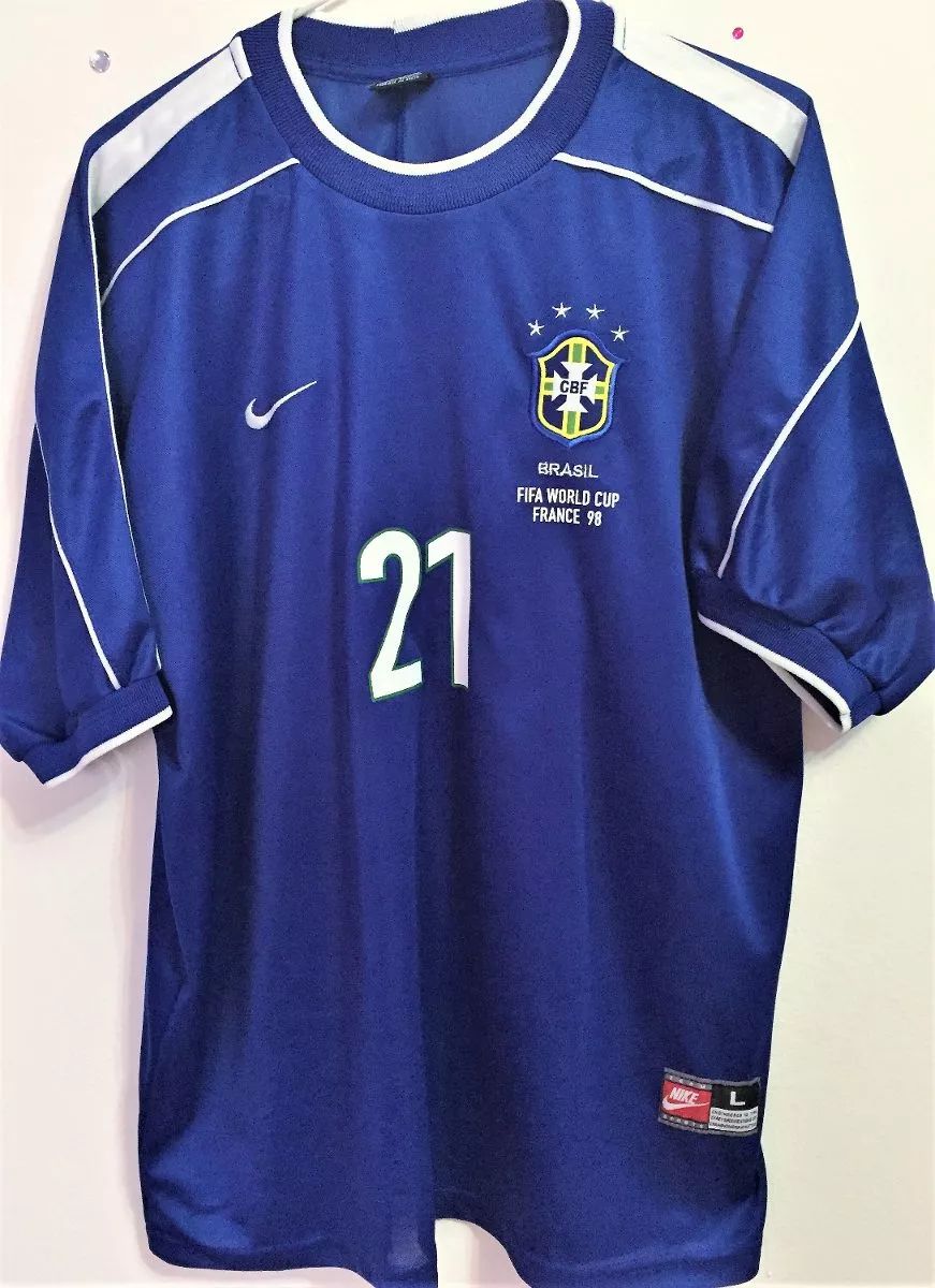 Brazil Away football shirt 1998 - 1999